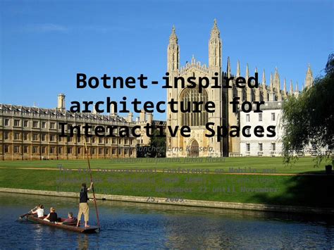 Pptx Botnet Inspired Architecture For Interactive Spaces Dokumen Tips