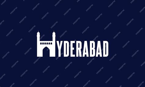 Premium Vector Hyderabad Hyderabad City Flat Vector Logo Design With Iconic Place