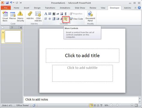 Power Point 2010 — Vcollab Document Documentation