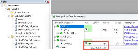 Arm Keil Keil Stm32u5xxdfp