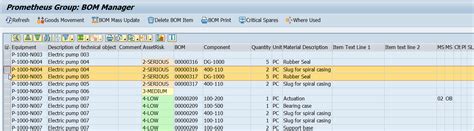 Solved Mass Deleting Materials From Boms Sap Community