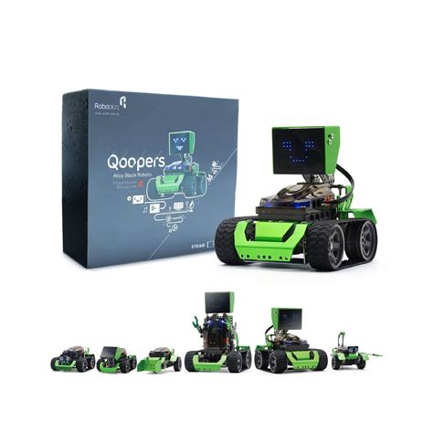 Robobloq Qoopers 6 In 1 Programming Robot Building Kit Rees52