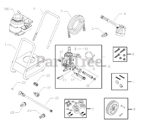 Briggs And Stratton 020377 0 Briggs And Stratton 2 000 Psi Pressure