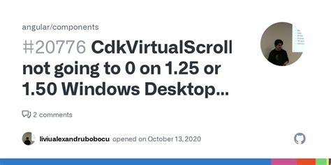 CdkVirtualScrollViewport MeasureScrollOffset Bottom Not Going To On Or Windows