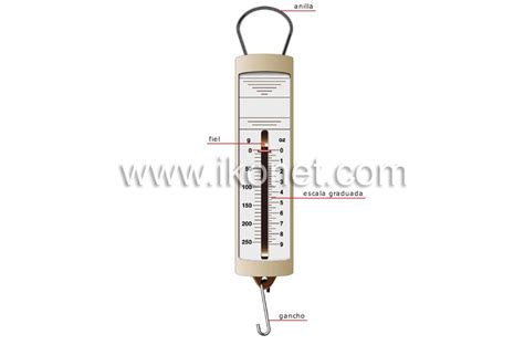 Ciencia Aparatos De Medición Medición Del Peso Dinamómetro Imagen