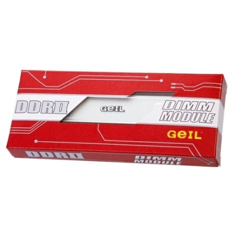 Gx22gb6400lx Ram Ddr2 Geil 2gb 1x2gb 800mhz Cl5 Street Price It