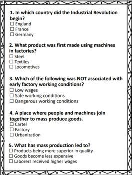 The Industrial Revolution Bundle By History With Hannah Tpt