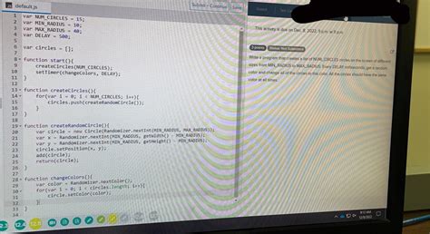 It Keeps Telling Me Circle Isnt Defined But How Am I Supposed To