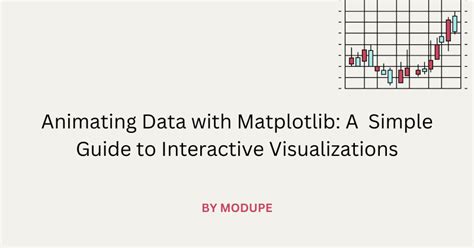 Animating Data With Matplotlib A Simple Guide To Interactive