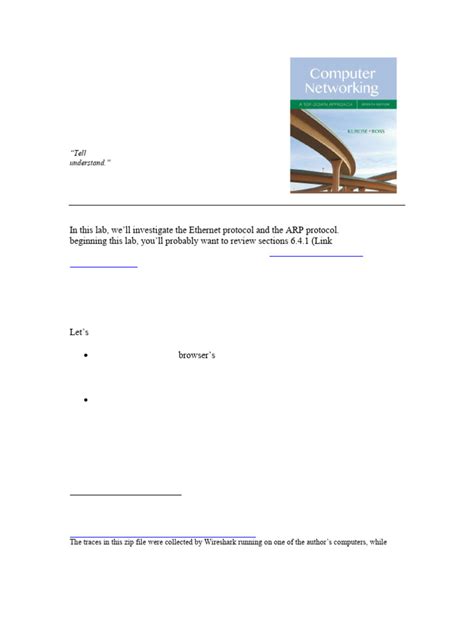 6 Wireshark Ethernet V7 1 Pdf Network Packet Internet Protocols