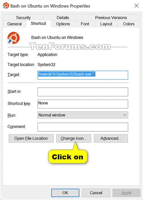 create bash on ubuntu on windows 10 shortcut tutorials