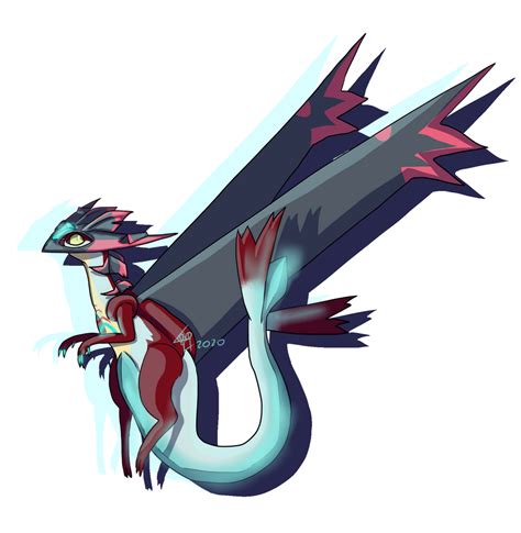 Dragapult And Latias Fusion Ver 2 Commission By Grietine On Deviantart