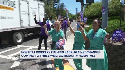 Hospital Workers Picket Over Westchester Medical Center Health Network