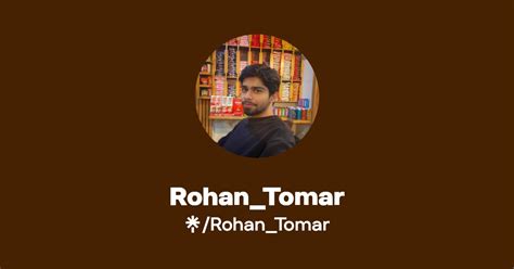 Rohan Tomar Linktree
