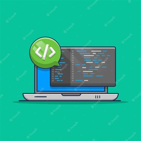 Premium Vector Software Development Programming Coding Concept