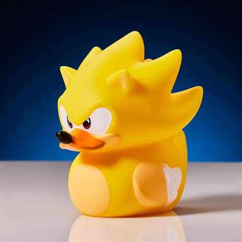 Sonic The Hedgehog Super Sonic Mini Tubbz Collectible Duck Elbenwald