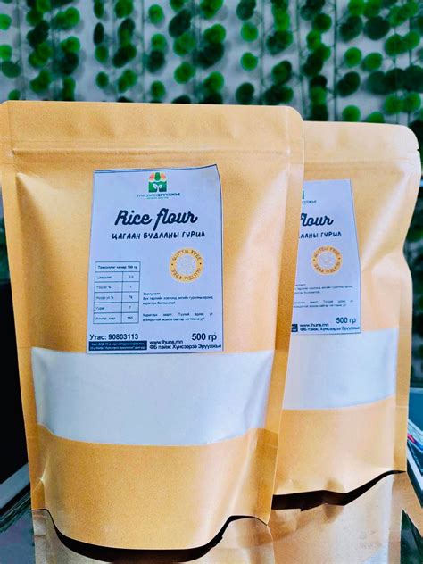 цагаан будааны гурил 500гр