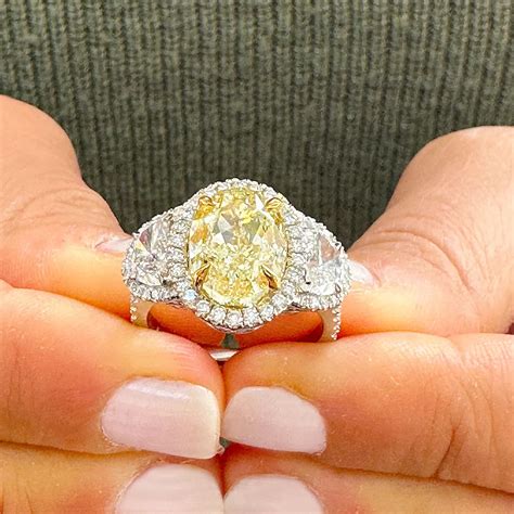 Huge Diamond Engagement Ring
