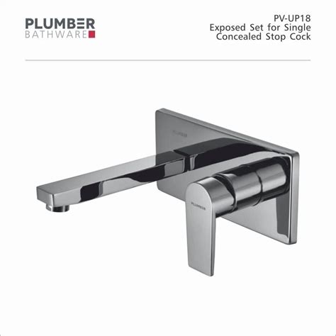 Brass Plumber Bathware Pv Up18 Concealed Stop Cock For Bathroom Fitting At ₹ 2400 Piece In Indore