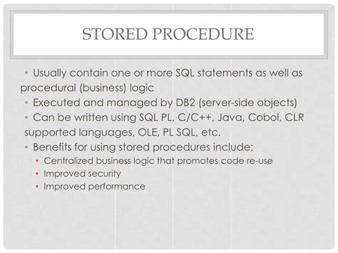 Ppt Db2 Application Development Overview Powerpoint Presentation Free Download Id2798523