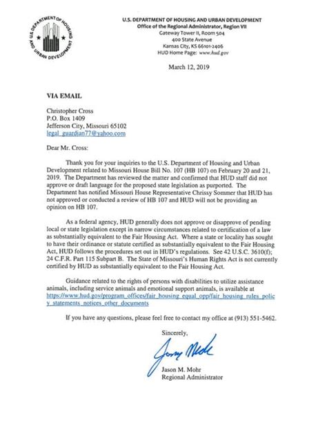 Us Department Of Hud Investigative Response Pdf