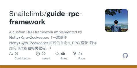Github Snailclimb Guide Rpc Framework A Custom Rpc Framework Implemented By Netty Kyro