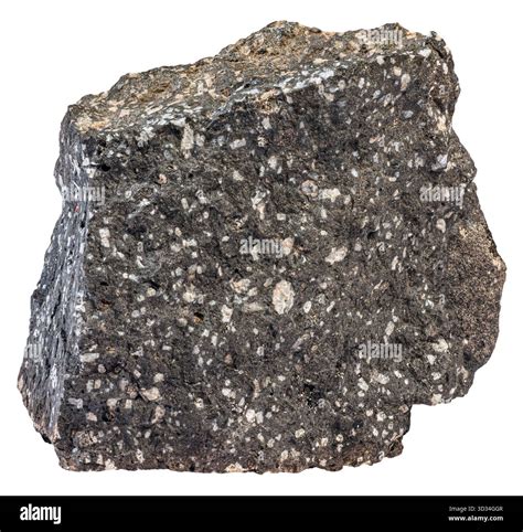 Basaltic Andesite With A Porphyritic Texture It Contains Abundant