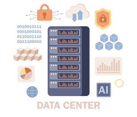 Data Center Cloud Computer Connection Database Server Hosting Ai Chip Machine Learning