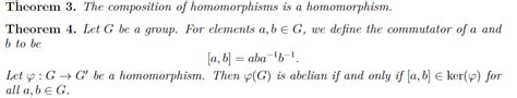 Solved Theorem 3 The Composition Of Homomorphisms Is A
