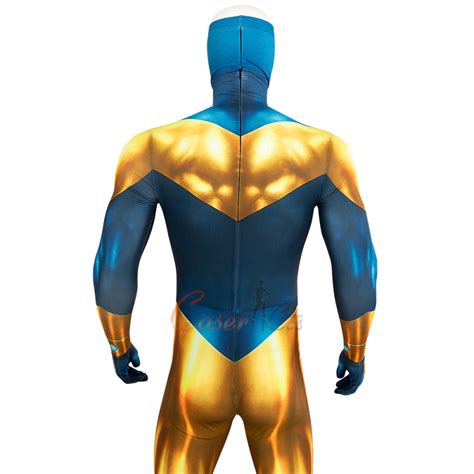 Booster Gold Costume Justice League Cosplay Michael Jon Carter Outfit
