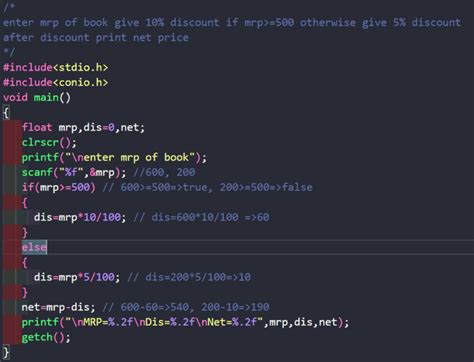 Decision Control Instructions Practicise