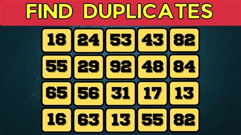 Find Duplicate Number Challenge Number Search In 1 Minute Youtube