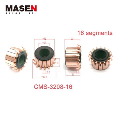 Manufacturer 32 X 17 X 21 22 16 Segments Hook Type Commutator China Commutator And