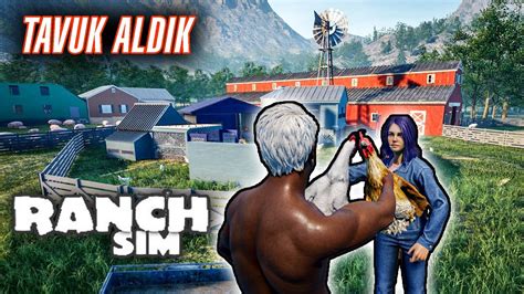 Tavuk Aldik KÜmes Yaptik Ranch Simulator Youtube