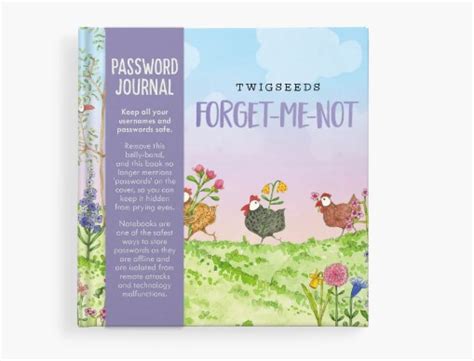 Forget Me Not Password Journal Nelson Classic Car Museum