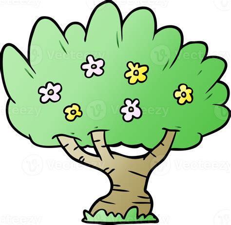 Cartoon Tree Drawing 46957080 Png