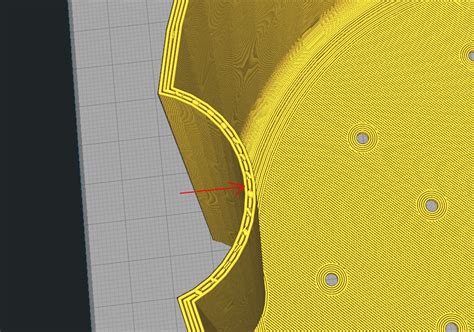 How Can I Prevent Cura From Slicing Walls In The Way On The Image