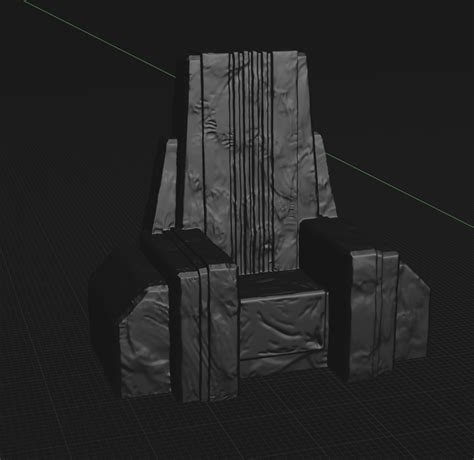3d File Throne And Codpiece For Vader Figure ⭐ ・template To Download