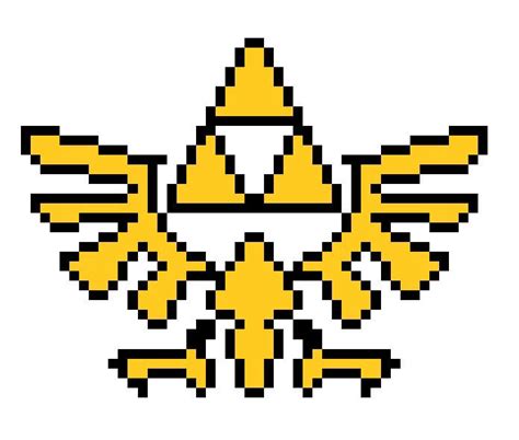 Zelda Logo Pixel Art By Dev25089 On Deviantart