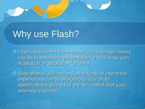 Intro To Adobe Flash Ppt Internet For Beginners Internet