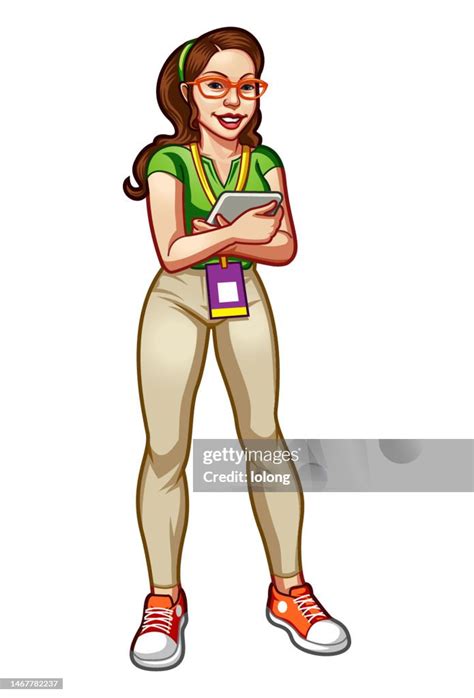 Nerdy Girl High Res Vector Graphic Getty Images