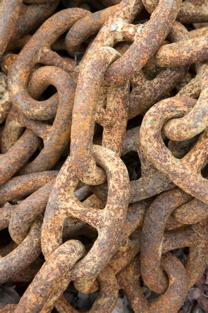 Premium Photo Closeup Of Linked Chain Background