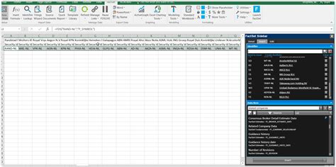 Factset Static Data Items Researchfinancial