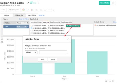 Applying Filters On Charts Analytics Plus