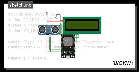 ultrasonico wokwi esp32 stm32 arduino simulator