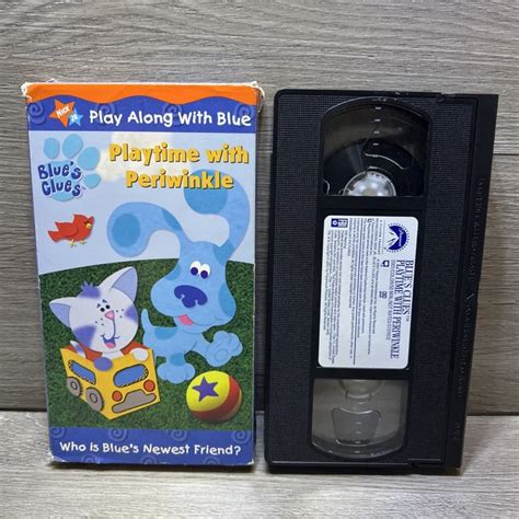 Blues Clues Playtime With Periwinkle Vhs 2001 Nick Jr Classic