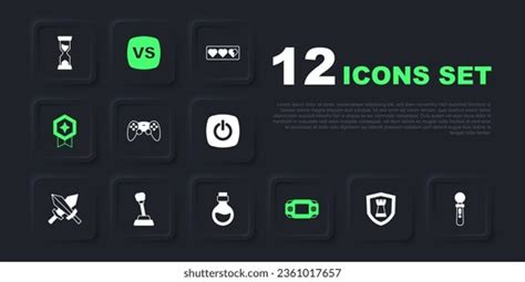 Set Portable Video Game Console Computer Stock Vector Royalty Free 2528005093 Shutterstock