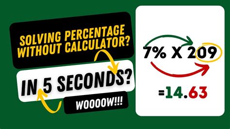 Solving Percentage Problems In Seconds Without Using Calcutor Cse Csc Let Genen Youtube