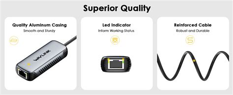 Wavlink 5gbps Usb C To Ethernet Adapter Driver Free Usb C To Rj45 Gigabit Ethernet Network