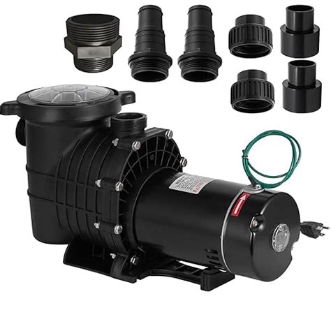 Shzond Swimming Pool Pump 15hp 110220v Pool Pump Single Speed 1100w